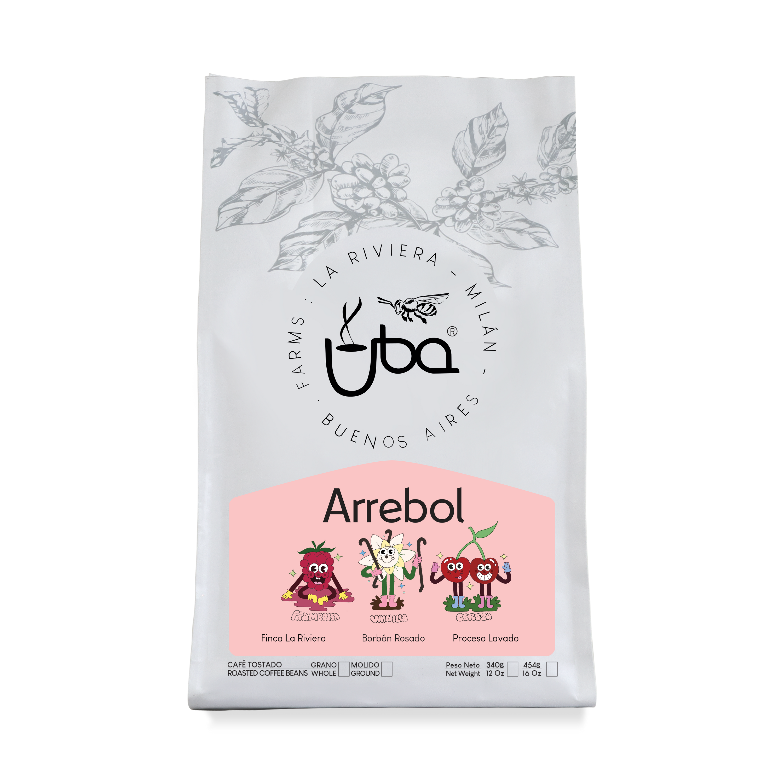 Café Arrebol (Borbón Rosado) – Cafe Uba